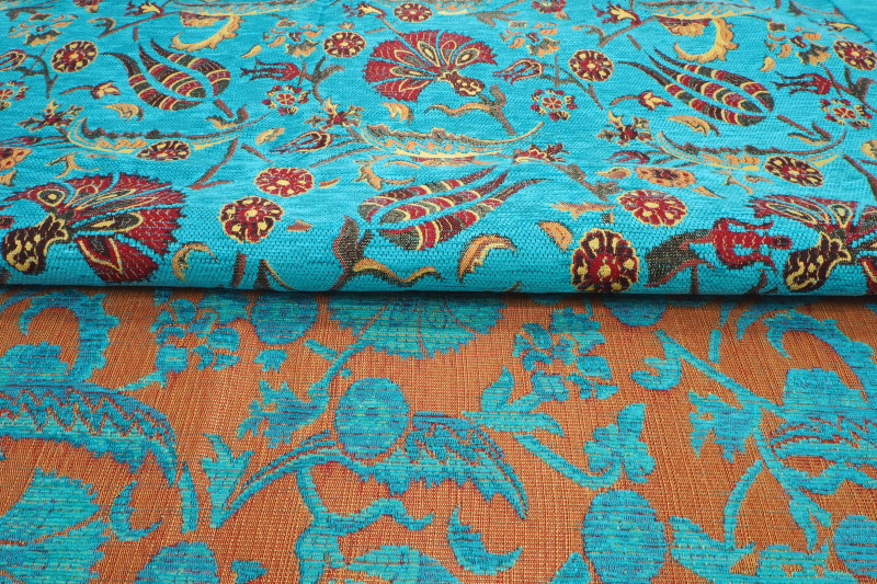 Turkish Upholstery Fabric, Turkish Fabric By the Meter, By the Yard ...